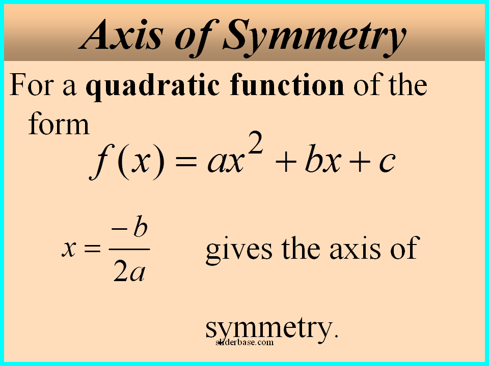 Quadratic Functions Presentation Mathematics