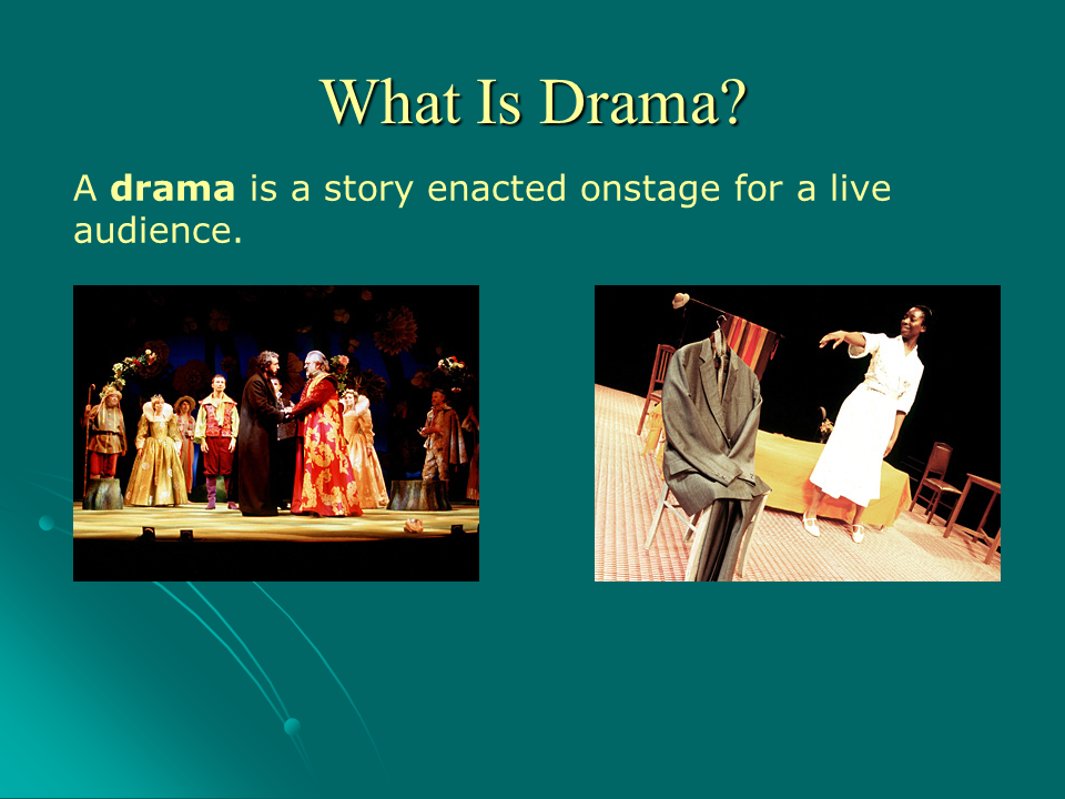 Drama Presentation English Literature